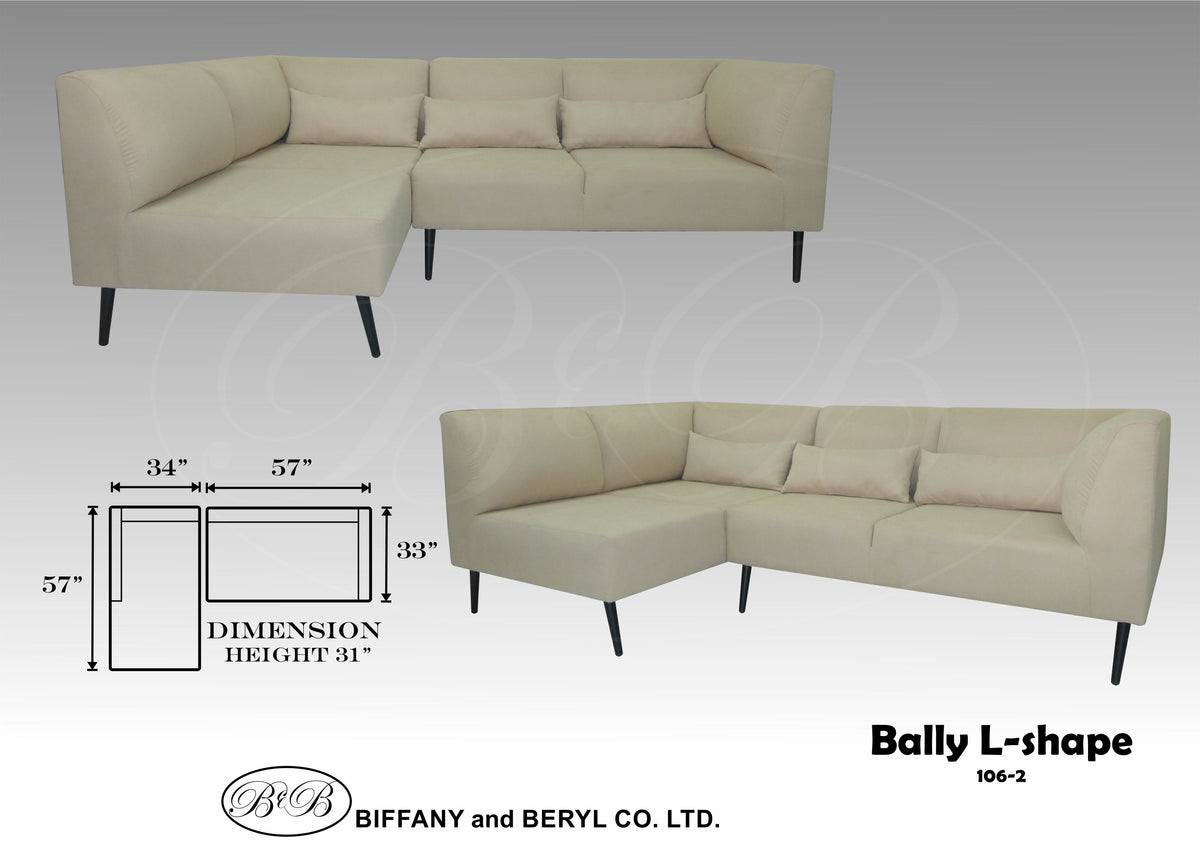Bally L-shape – Biffany and Beryl