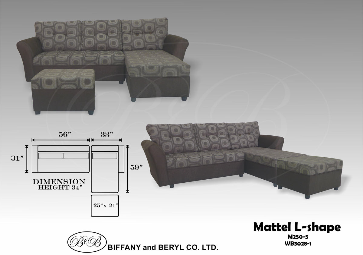 Mattel L-shape – Biffany and Beryl