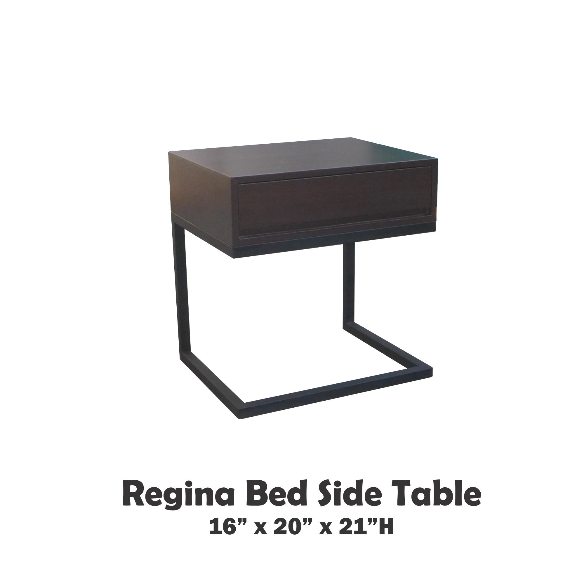 Regina Bed Side Table w/ Drawer – Biffany and Beryl